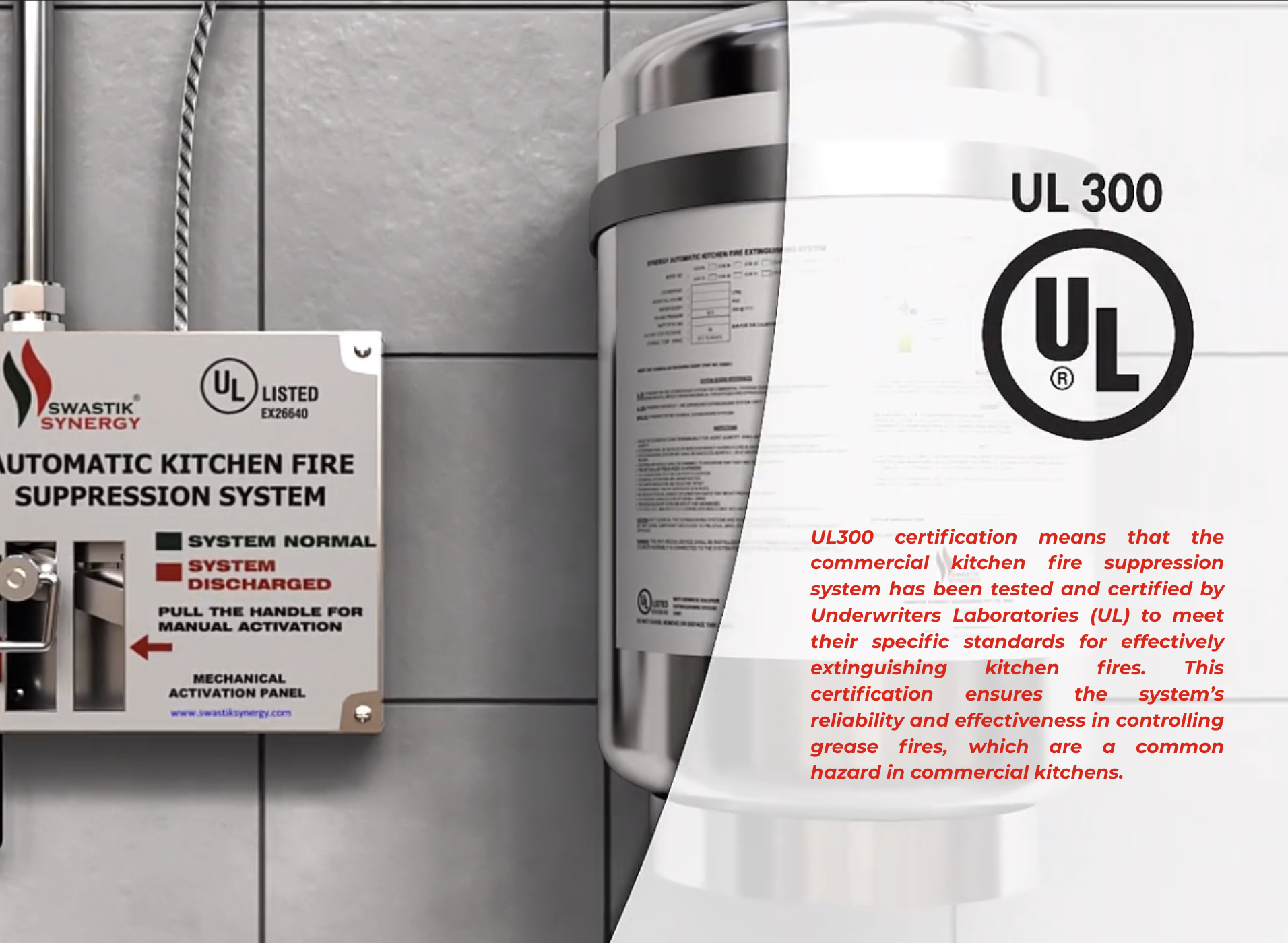Introduction to the Swastik Synergy Kitchen Fire Suppression System | SmartTech - Công Ty TNHH ...